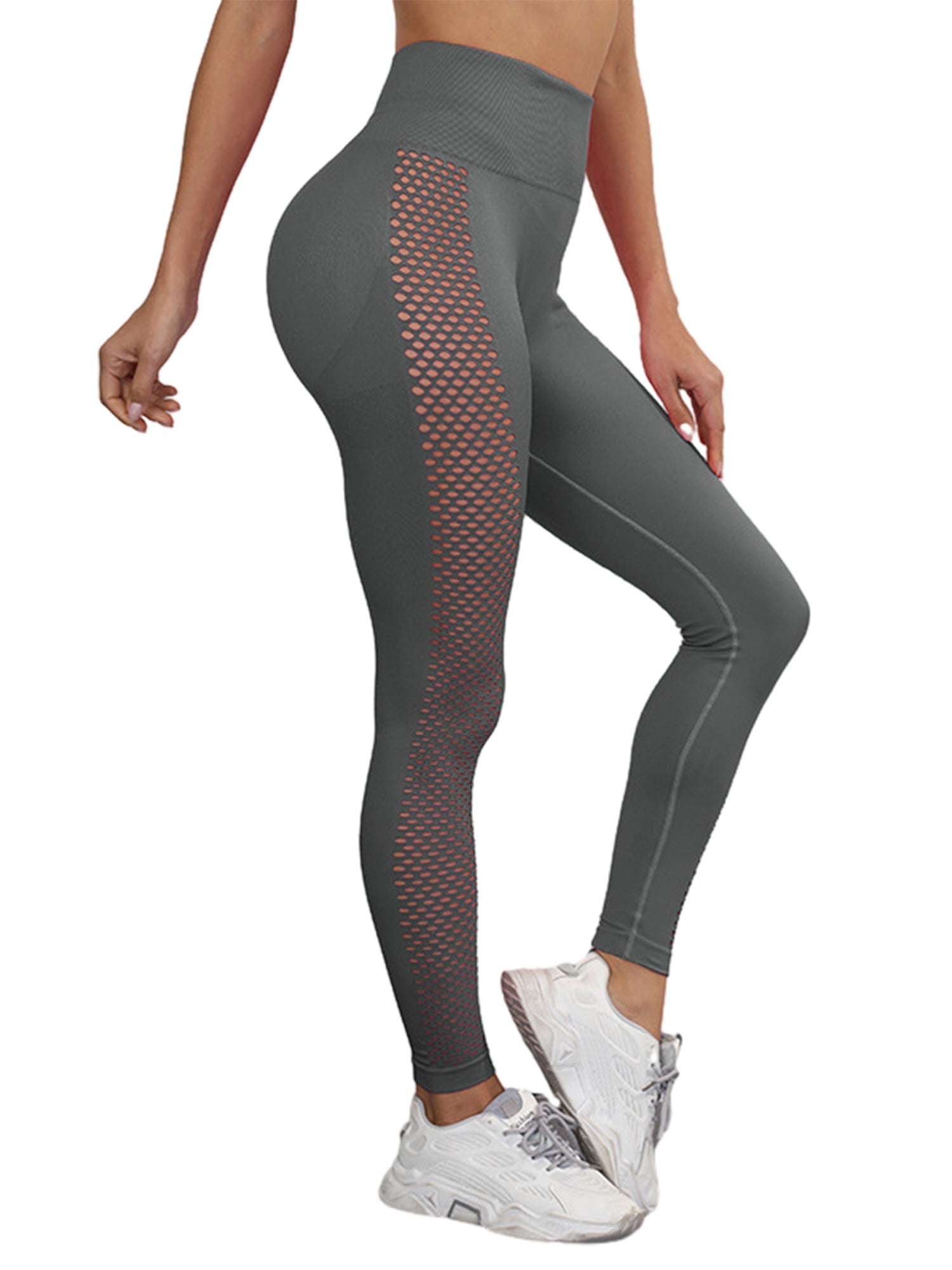 Biekopu Women Yoga Pants High Waist Stretchy Hip Lift Workout Leggings ...