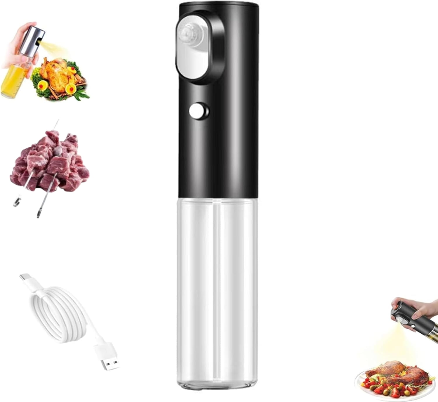 Biem Butter Sprayer, 200ml/7oz Electric Biem Butter Sprayer, Butter ...