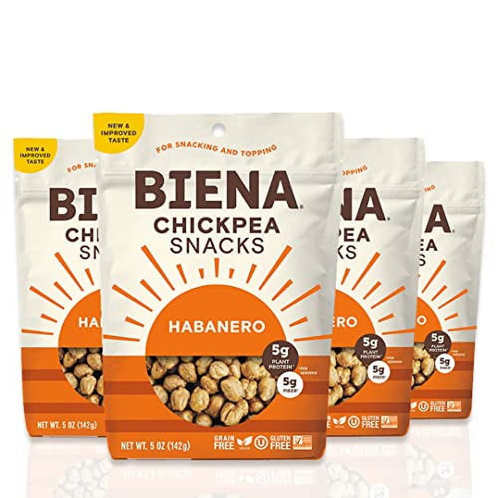 Biena Crispy Roasted Chickpea .. .. Snacks - Habanero, .. High ...