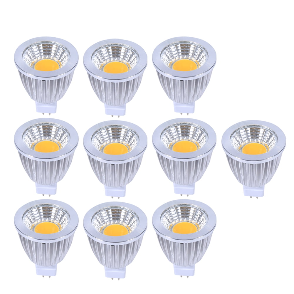 Bienvenido 10pcs Ultra Bright LED Ultra Bright LED MR16 5W Warmer White ...