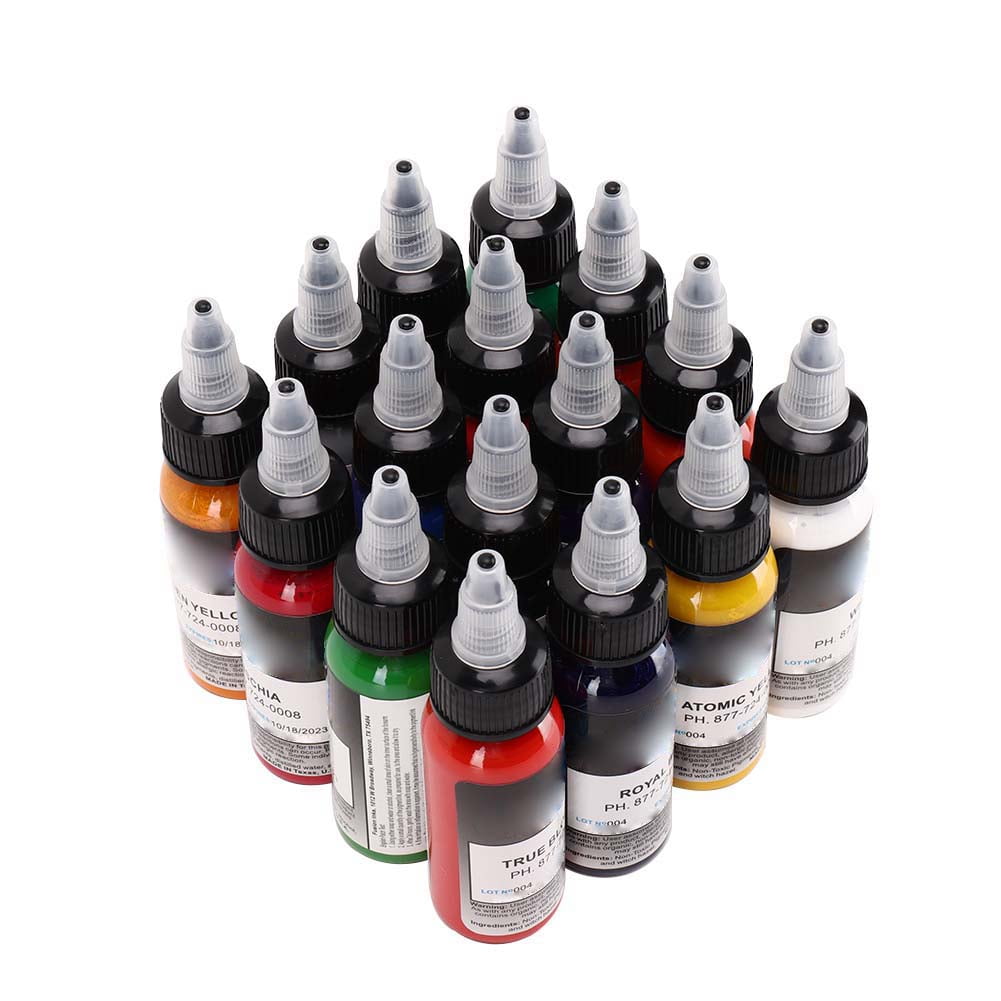 Bienvenido 16 Colors 30ml/Bottle Plant Extracts Long Lasting Tattoo ...
