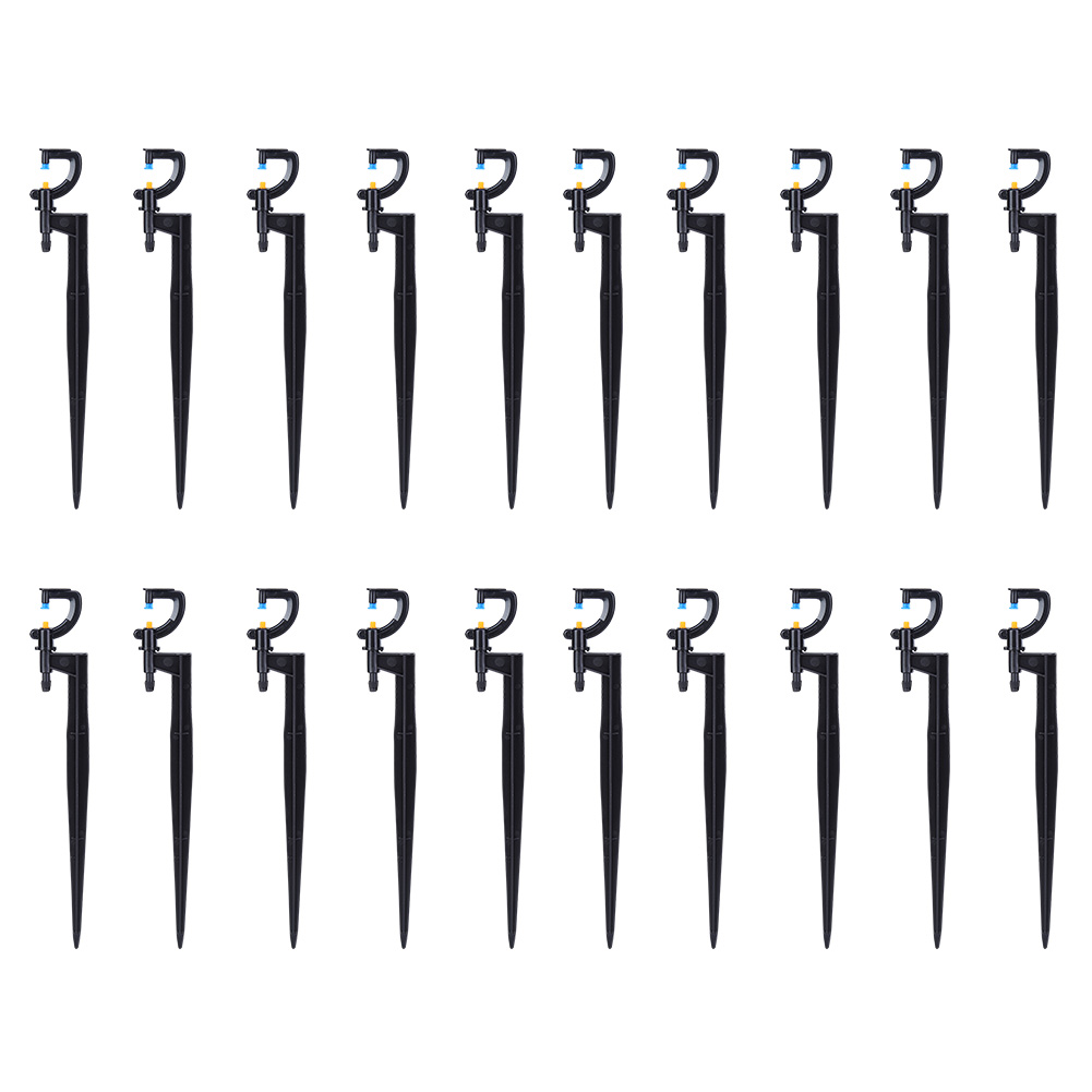 Bienvenido 20pcs 4/7 Watering Sprinkler G Type Ground Rod Nozzle Garden ...