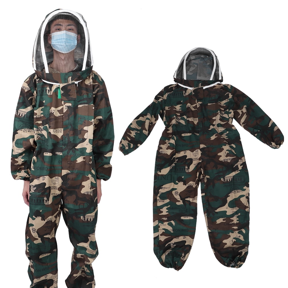 Bienvenido Beekeeping Protective One Piece Bee Suit Clothes with Double ...