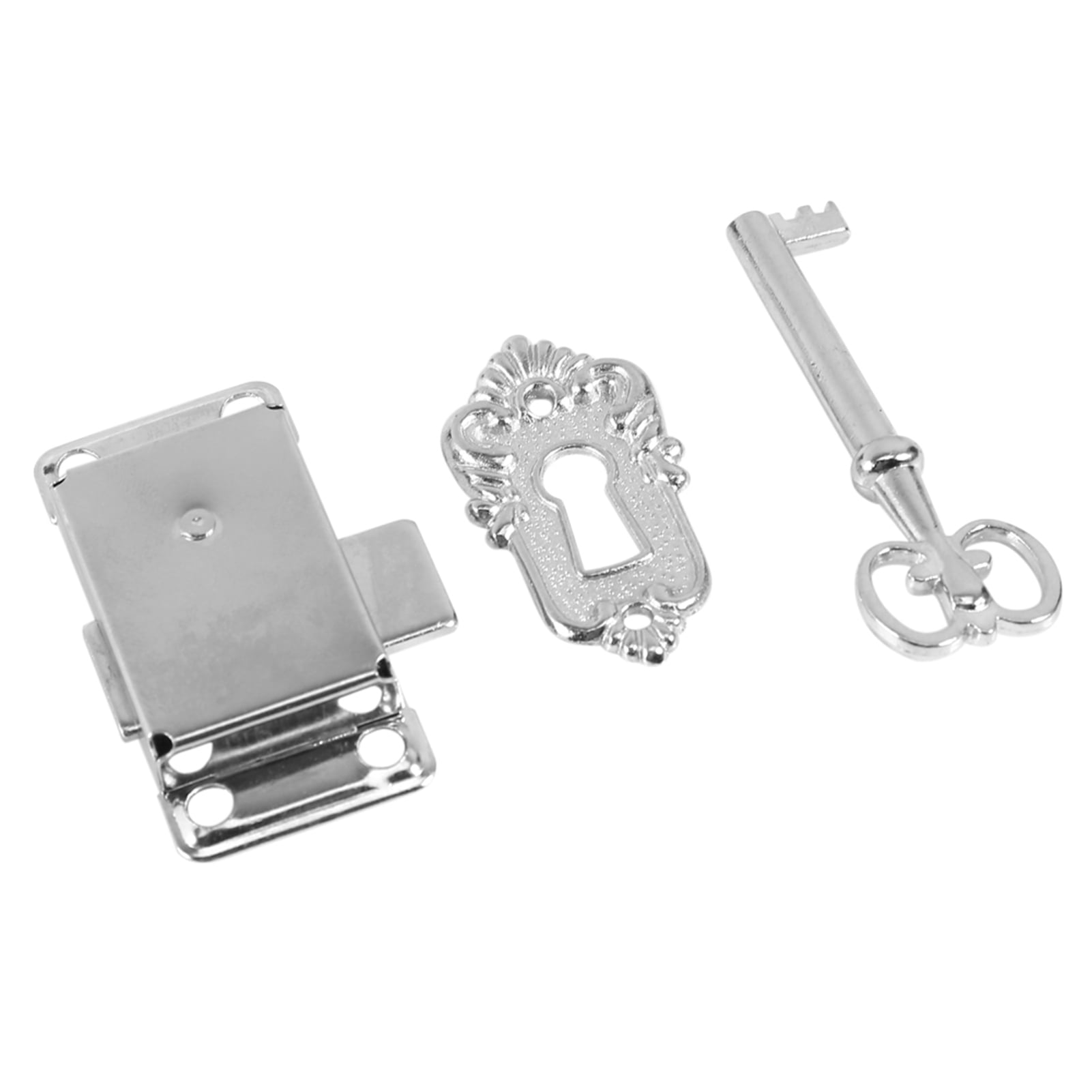 1 set Antique Classical Drawer Cabinet Wardrobe Cupboard Gate Door Lock ...