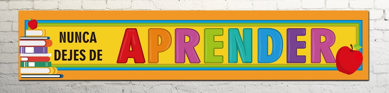 Bienvenidos Banner Spanish Welcome Sign Inspirational Poster Spanish ...