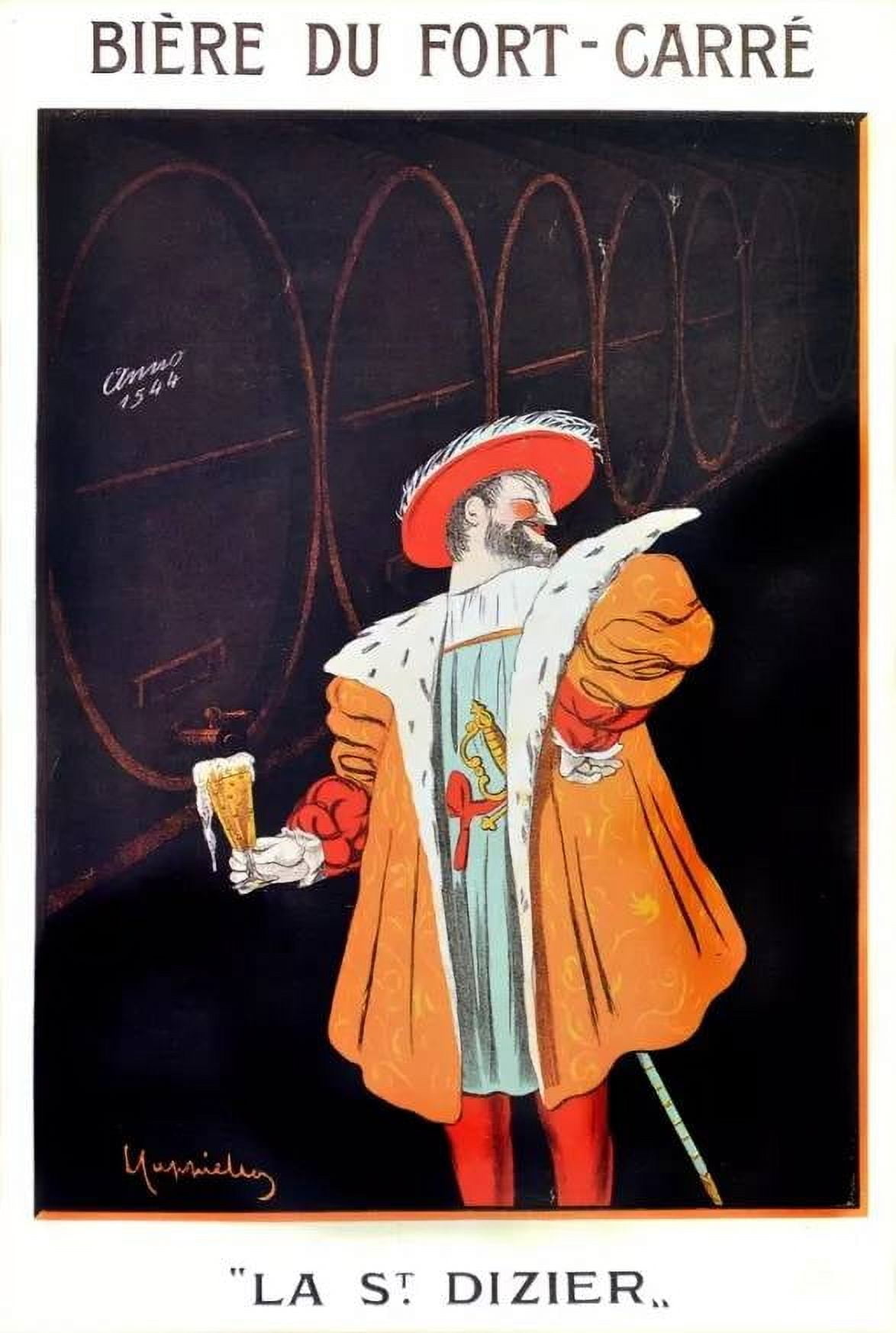 Biere du fort carre La St Dizier Ad Decor Poster. Home Graphic Art ...