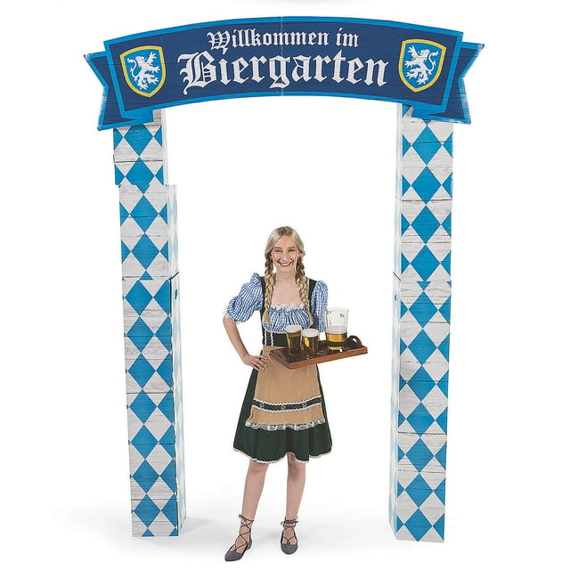 Biergarten Archway - Party Decor - 1 Piece - Walmart.com