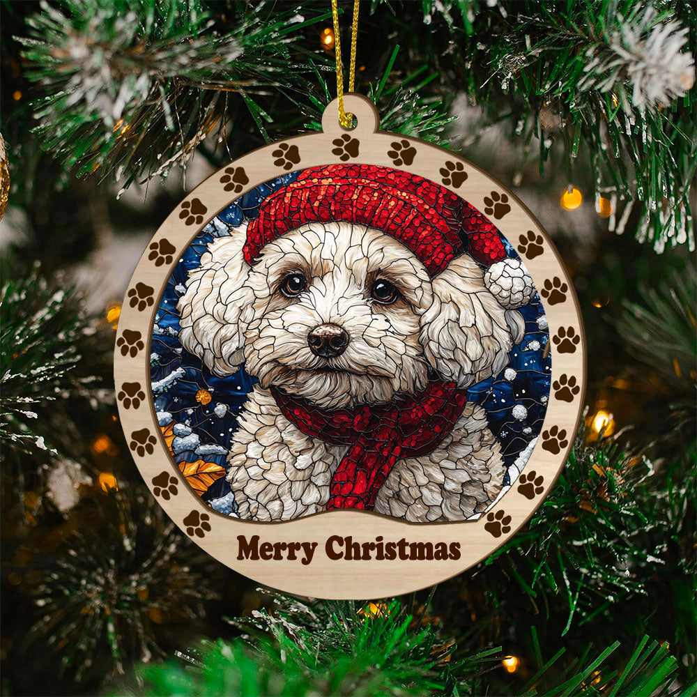 Biewer Terrier Xmas Dog Ornament, Biewer Terrier Dog Christmas, Biewer ...