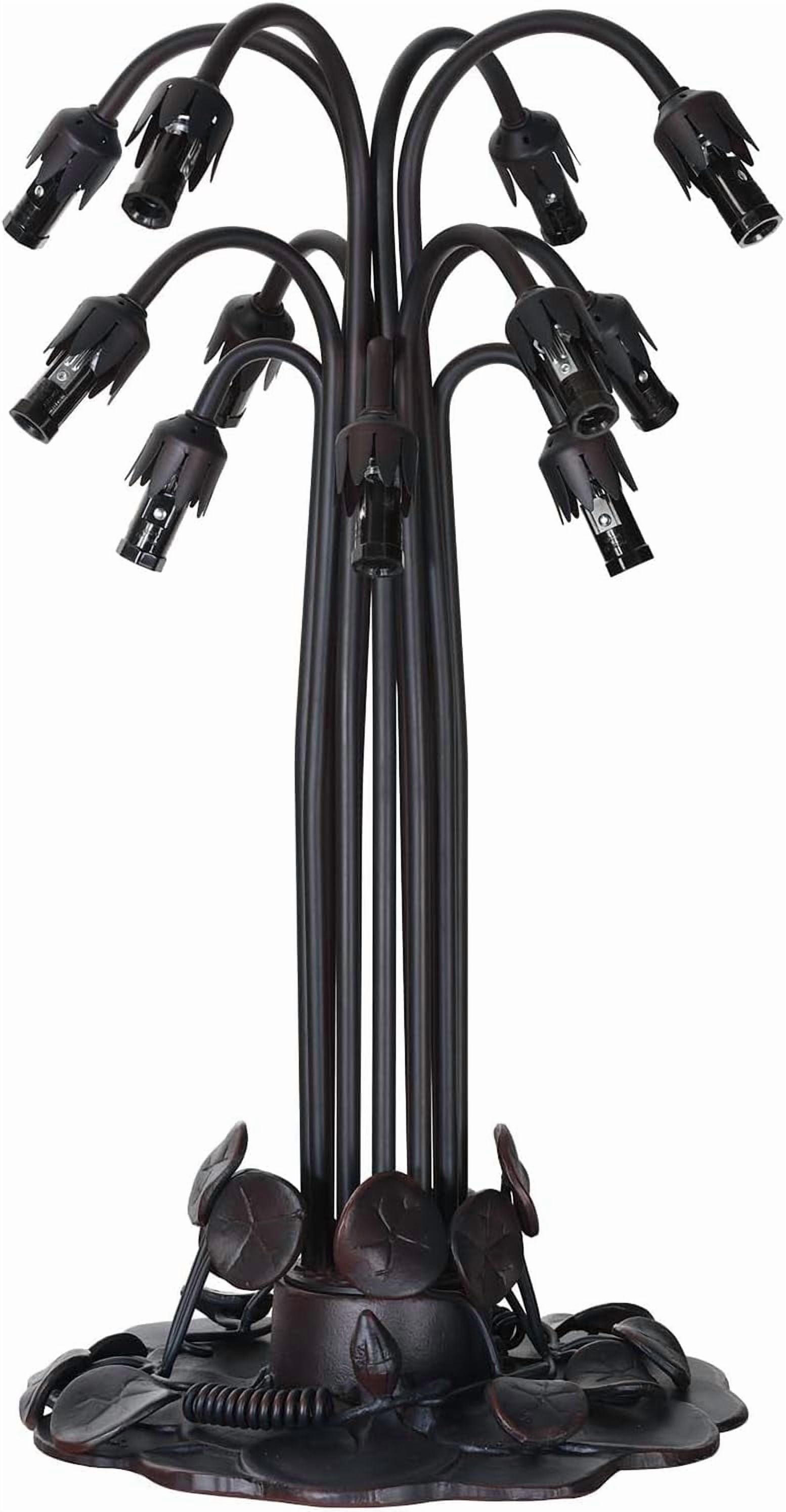 Bieye B10952 Pond Lily Table Lamp Base Replacement (12-Light) - Walmart.com