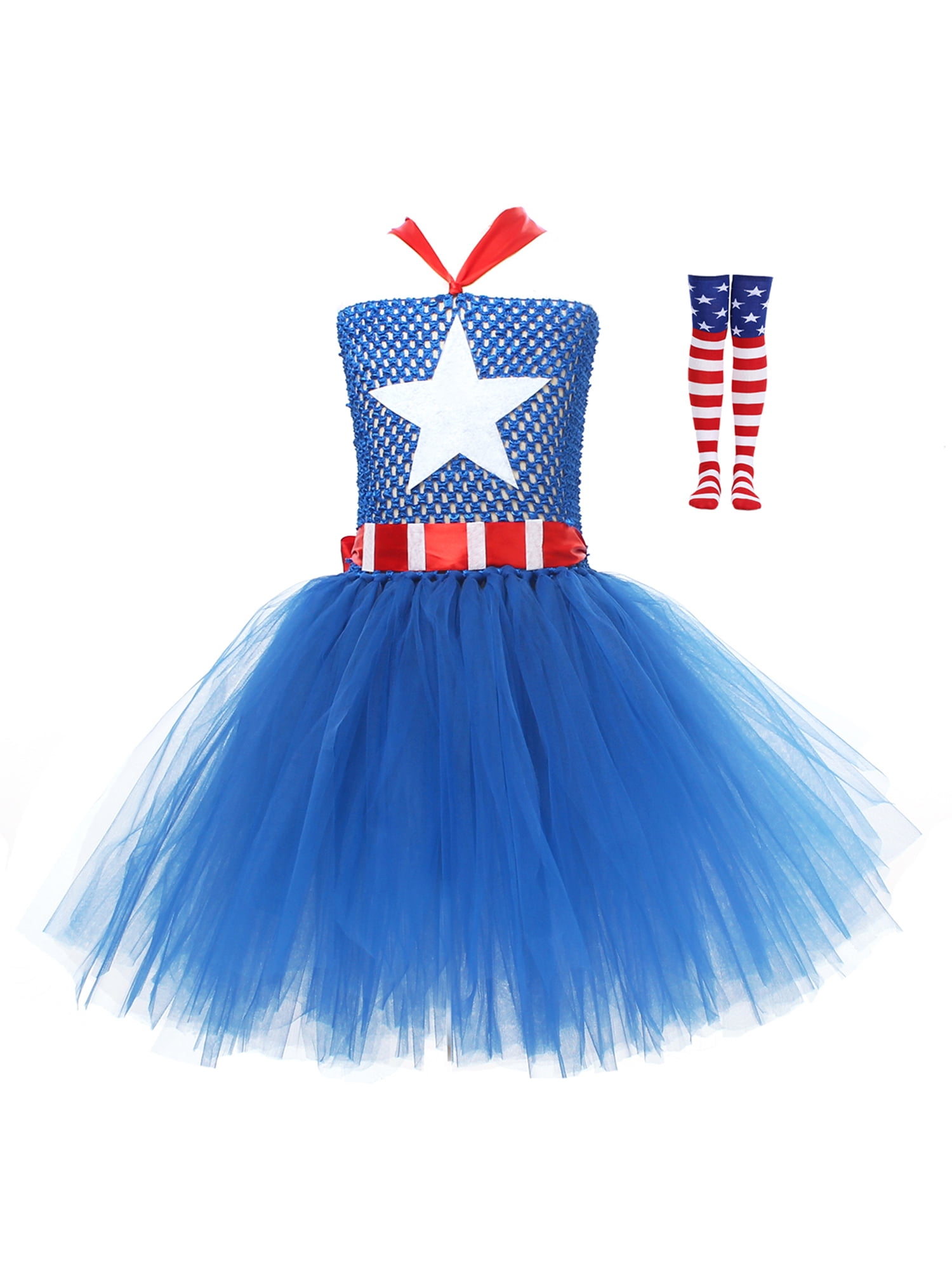 Biezeib 4th of July Kids Costumes Independence Day Cosplay Costumes ...