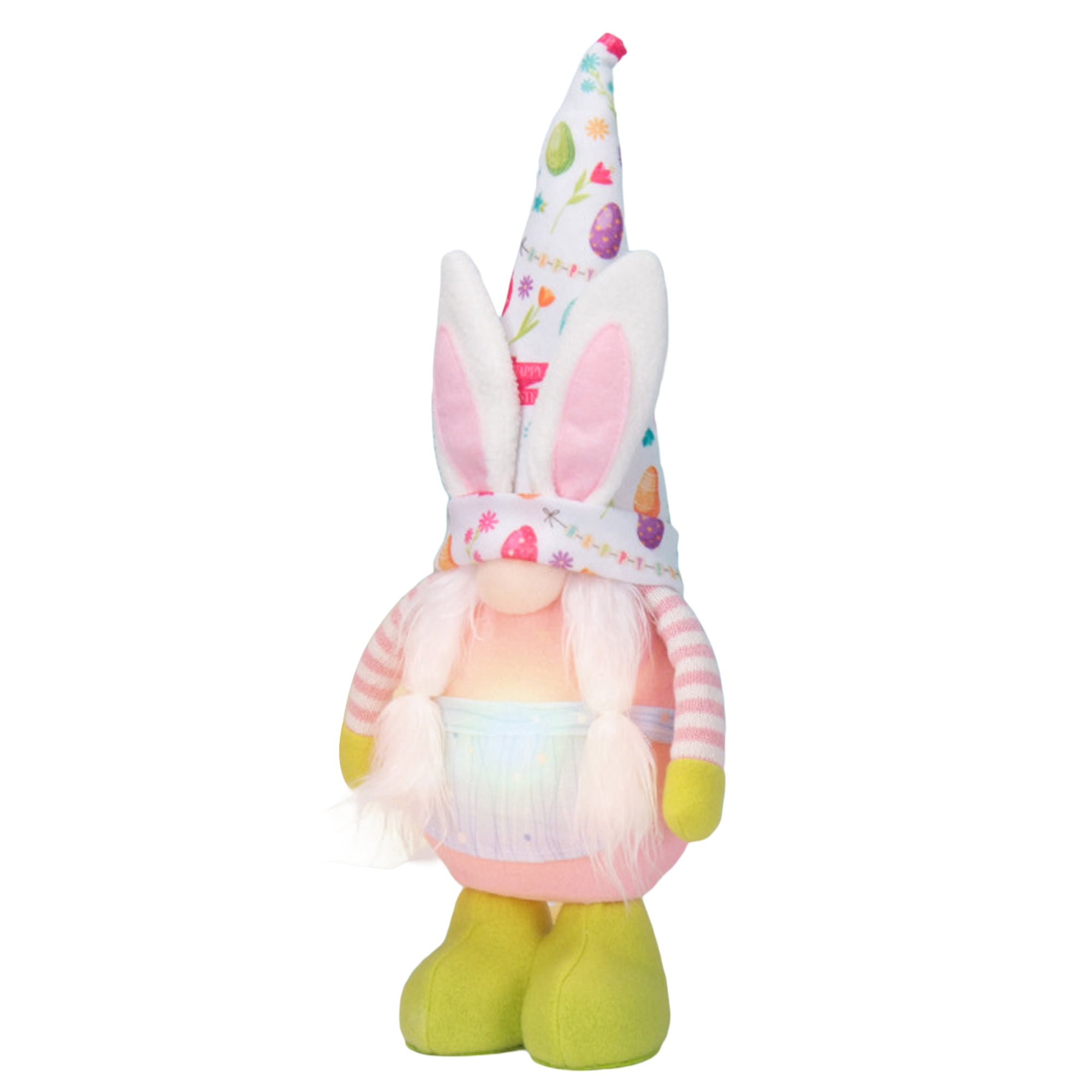 Biezeib Easter LED Gnome Plush Elf Dwarf Faceless Dolls for Home ...