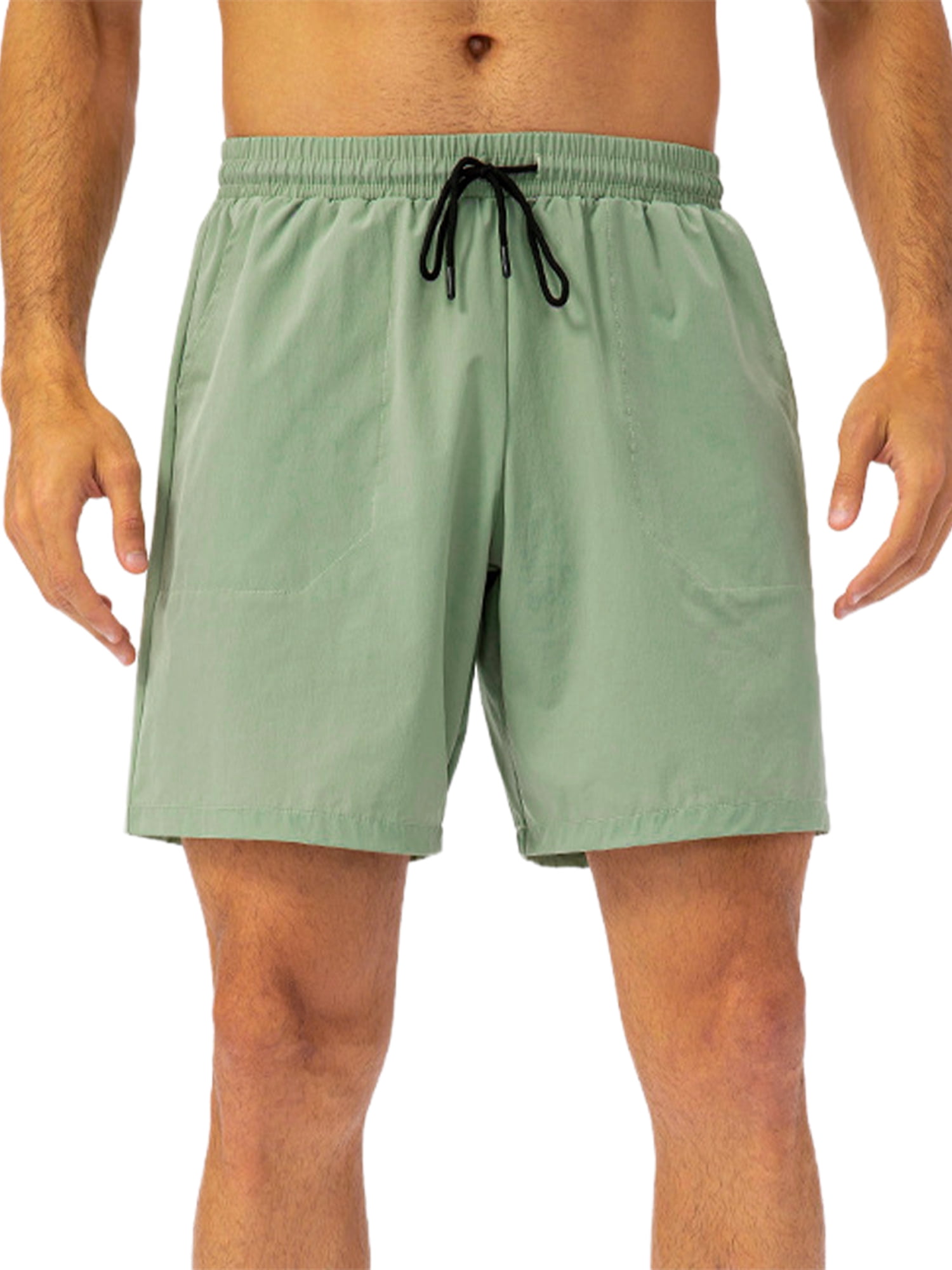 Biezeib Men's Summer Sports Shorts Lightweight Loose Casual Drawstring ...