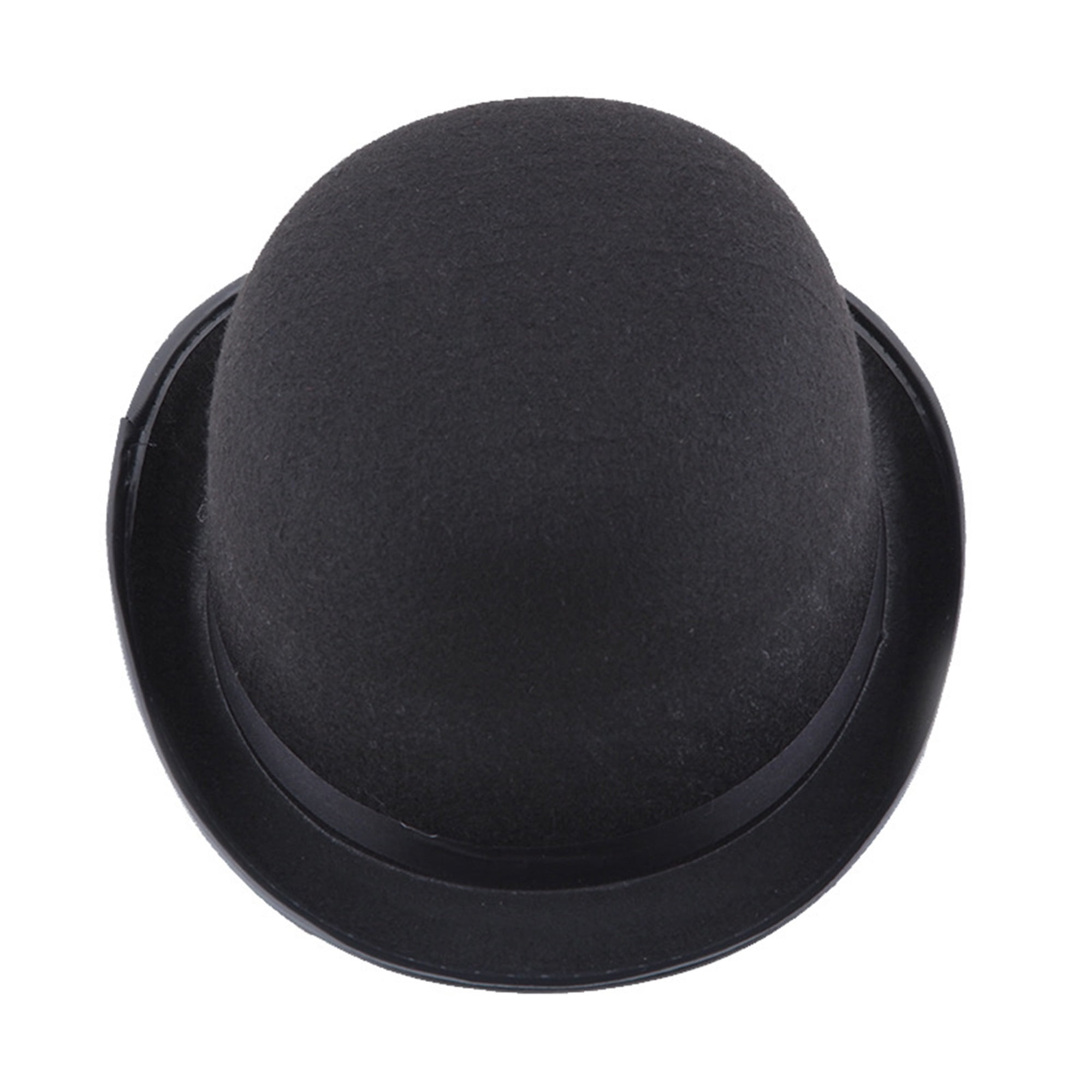 Biezeib Women's Melon Bowler Hat Vintage Felt Hat Cloche Church Hats ...