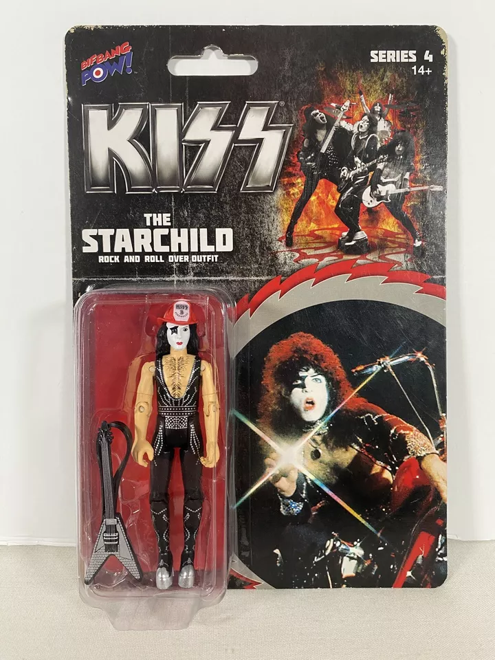 Bif Bang Pow! KISS Paul Stanley The Starchild Rock and Roll Over 3 3/4 ...