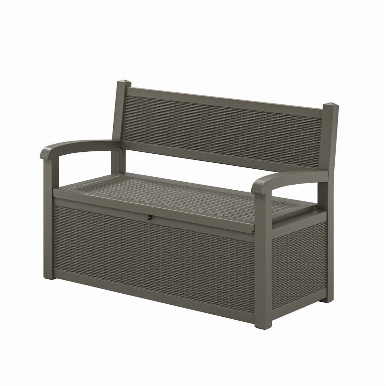 Bifanuo 70 Gallon Storage Bench Deck Box for Patio Furniture with ...