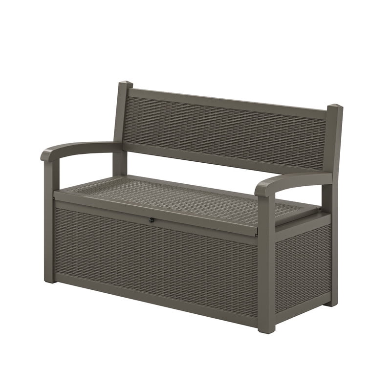 Bifanuo 70 Gallon Storage Bench Deck Box for Patio Furniture with ...