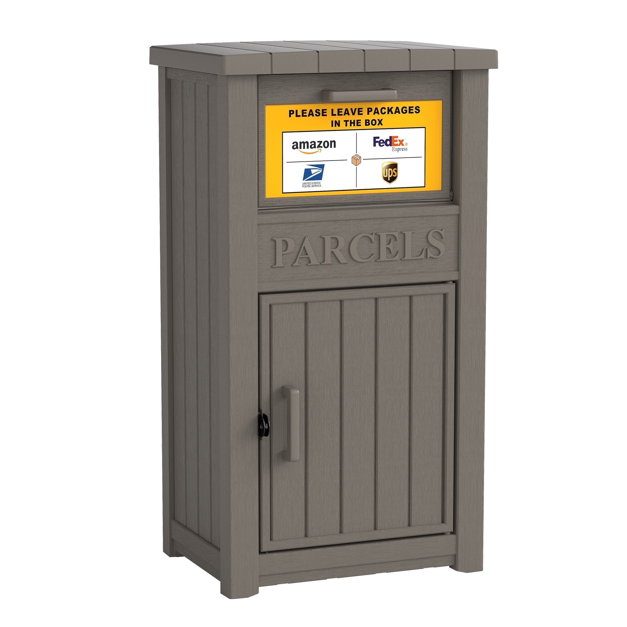 Bifanuo Outdoor Deck Box with Lockable Secure, Waterproof & Anti-Theft ...