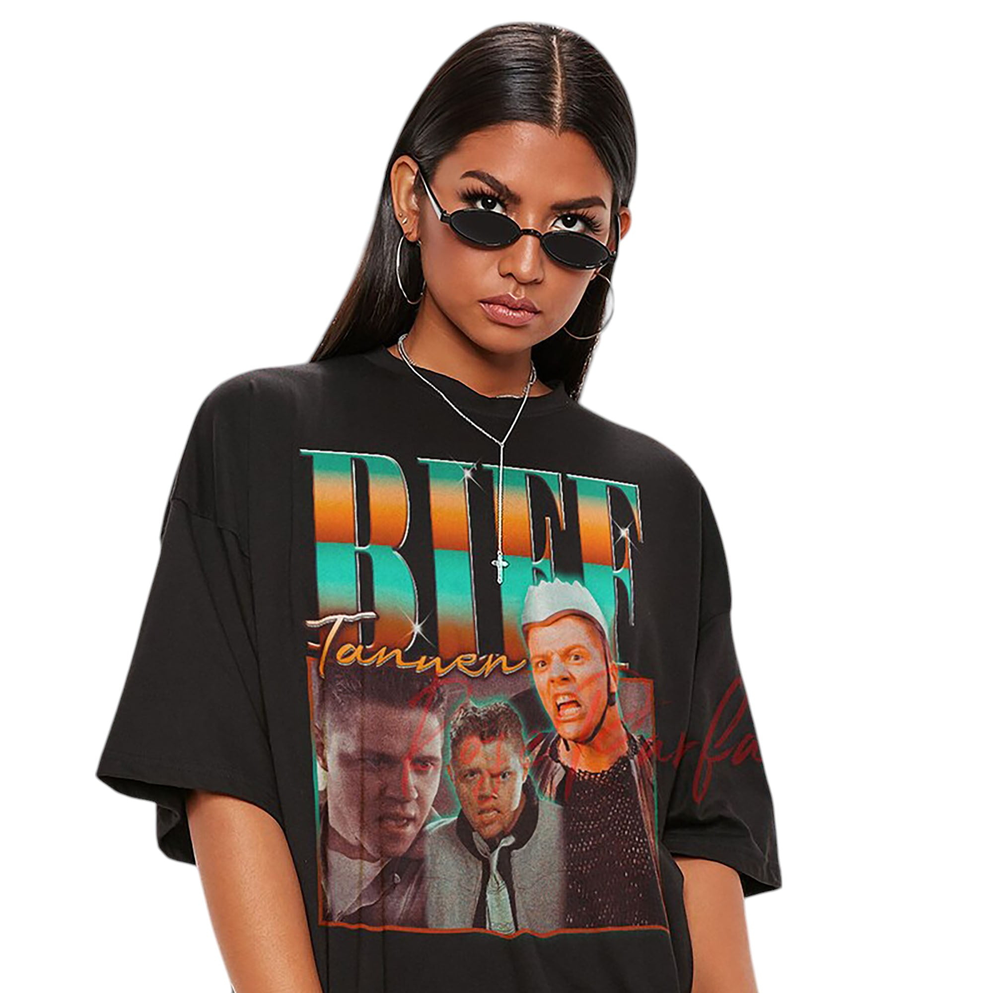 Biff Tannen Retro Unisex Classic 2D T-Shirt - Vintage Thomas F. Wilson ...