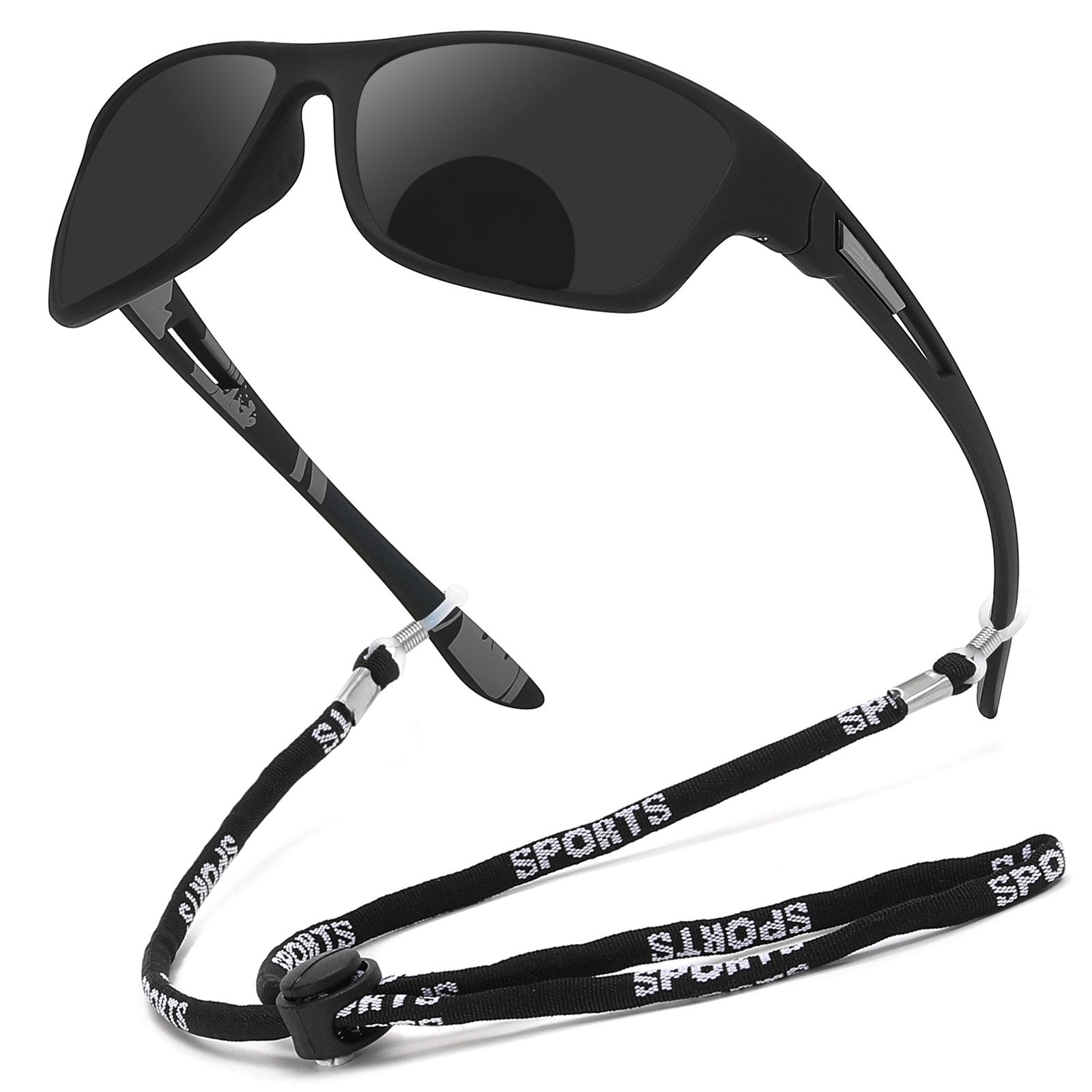 Bifocal Reading Sunglasses Men Wrap Around Design Glasses UV400 ...