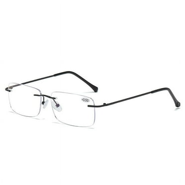 Bifocal Blue Light Blocking Reading Glasses Metal Flexible Readers ...