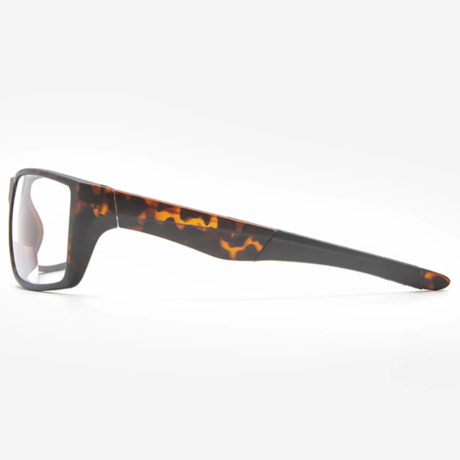 Bifocal Safety Glasses with Readers Wrap Around Sport Magnifying Safety ...