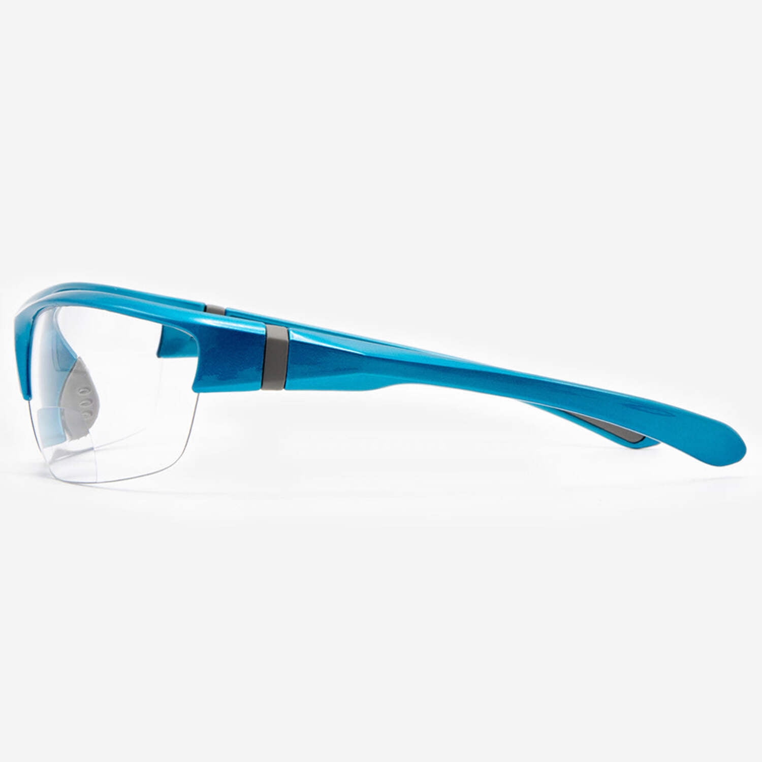 Bifocal Safety Glasses with Readers Wrap Around Sport Magnifying Safety ...