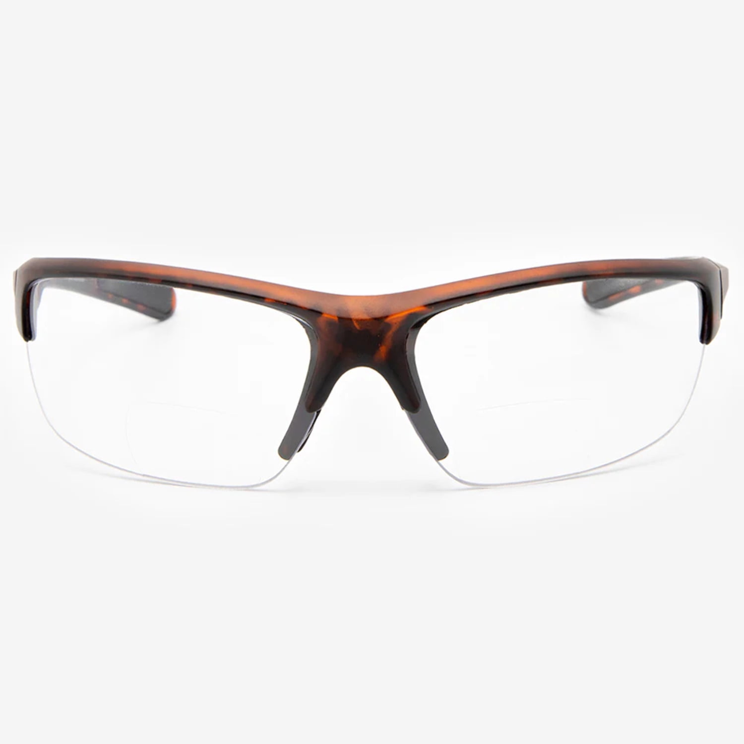 Bifocal Safety Glasses with Readers Wrap Around Sport Magnifying Safety ...