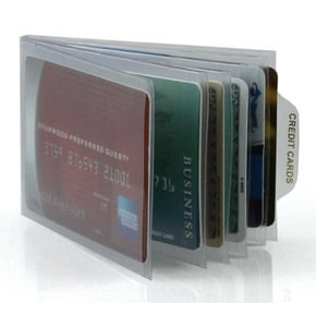 Clear Wallet Inserts