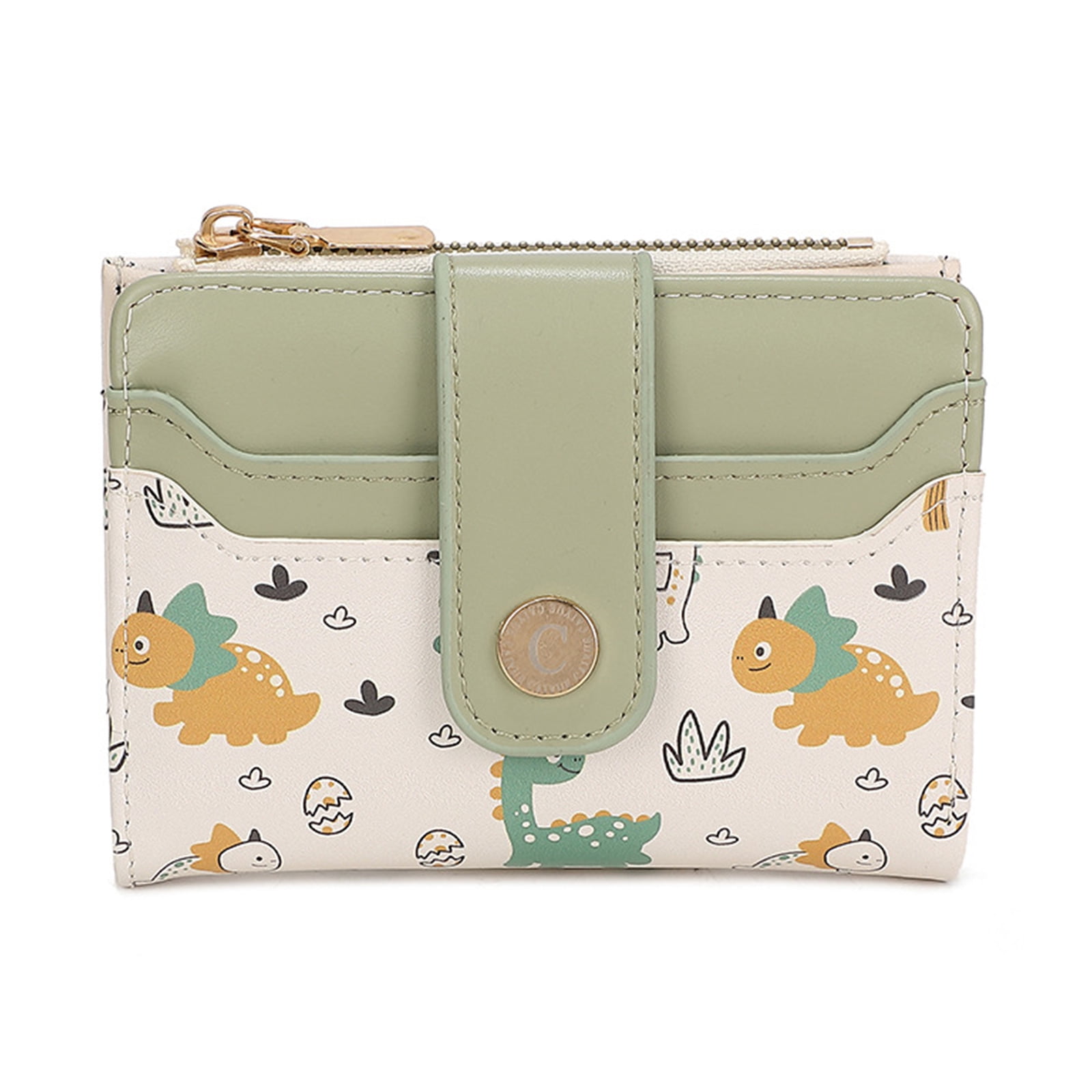 Bifold Clutches Purse,Minimalist Credit Card Holder,Women's Casual ...