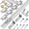 Bifold Door Hardware Kit 1 Pack-60" Track Closet Laundry Repair ...