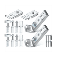 4 Pcs Bi-Fold Door Top Roller Guide Wheel And Top Pivot,Spring Loaded ...