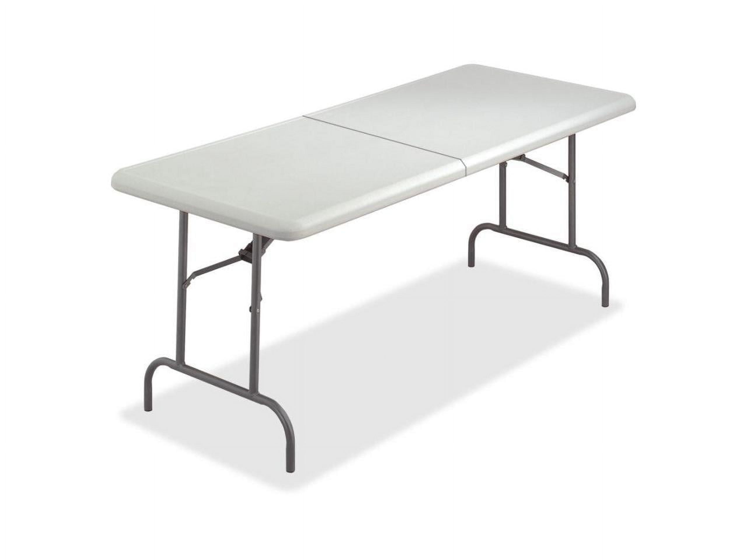 Bifold Folding Table 30"x72" Platinum - Walmart.com