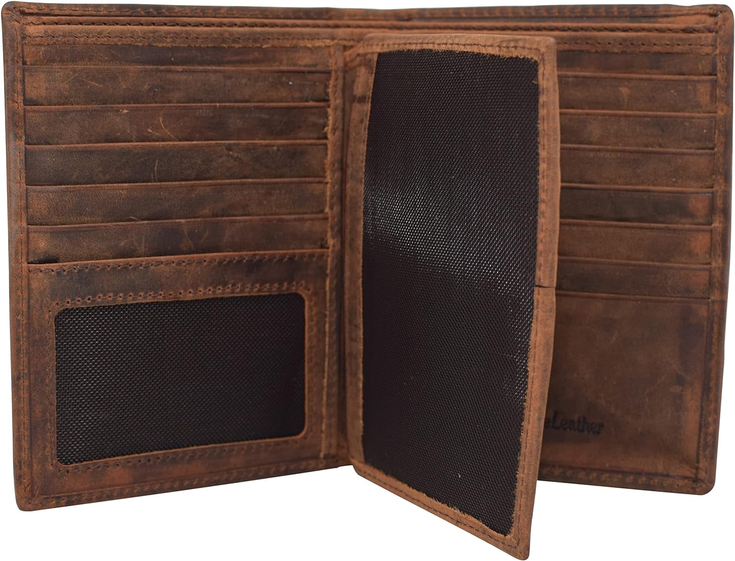 Bifold Leather RFID Blocking Wallet For Men & Women | Genuine Leather ...