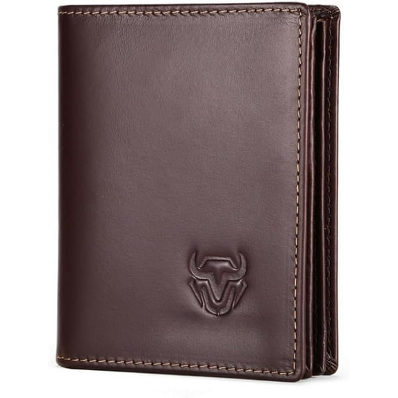 Bifold Wallet RFID Blocking Wallet Large Capacity Purse Credit Card ...