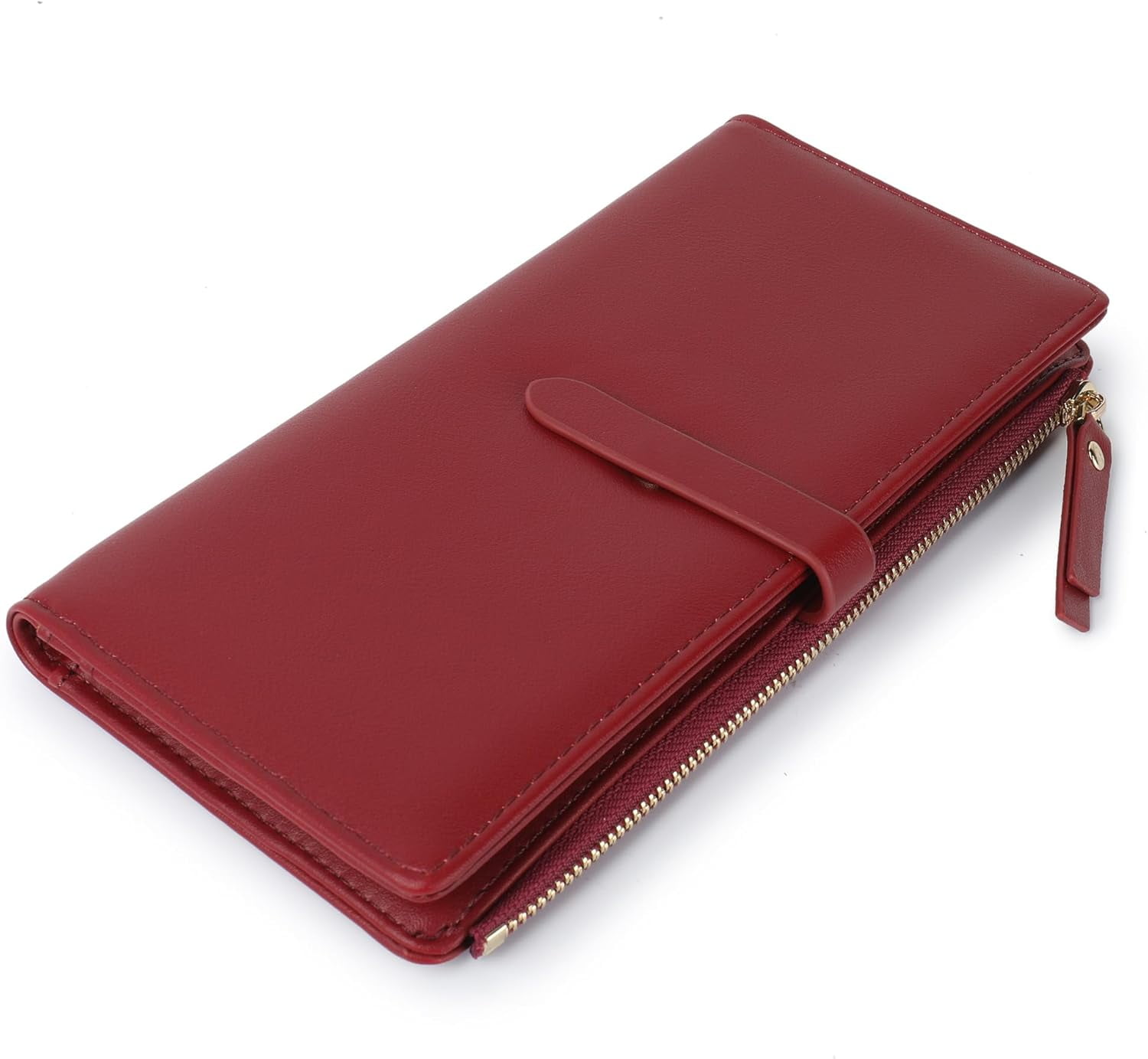 Bifold Women's Wallets,Slim Credit Card Wallet With Zipper Coin Pocket ...