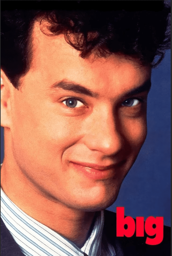 Big 1988 Poster 24x36 - Tom Hanks, Family Comedy, Classic Film Art ...