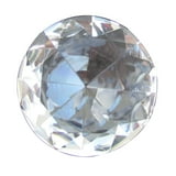 TreasureGurus Diamond Crystal Jewel, 60mm Cut Glass Paperweight ...