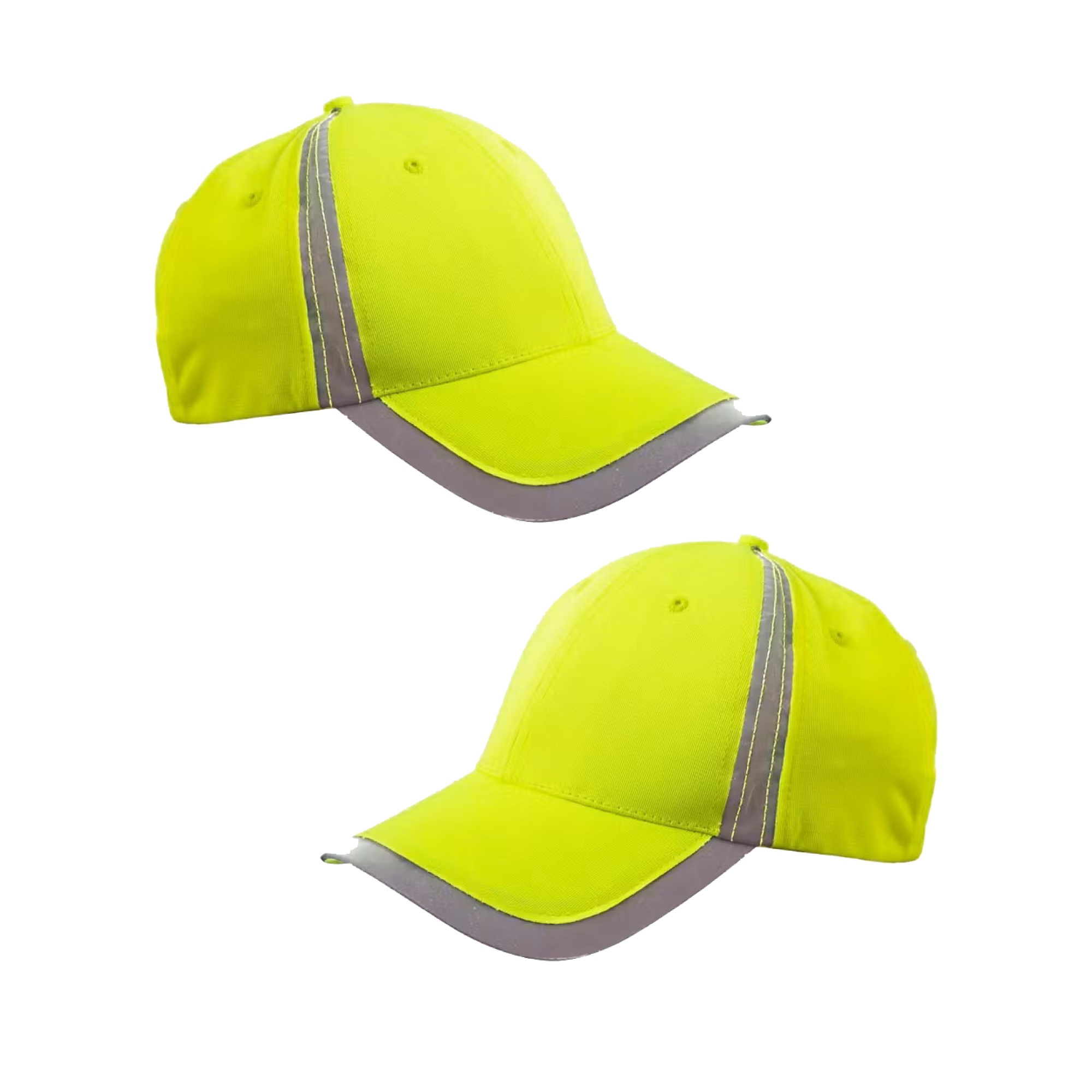 Big Accessories Accent Cap for Men, Hi-Vis Reflective Working Bright ...