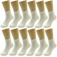 Big And Tall Mens 6 12 Pairs Of Health Support Diabetic Ankle
