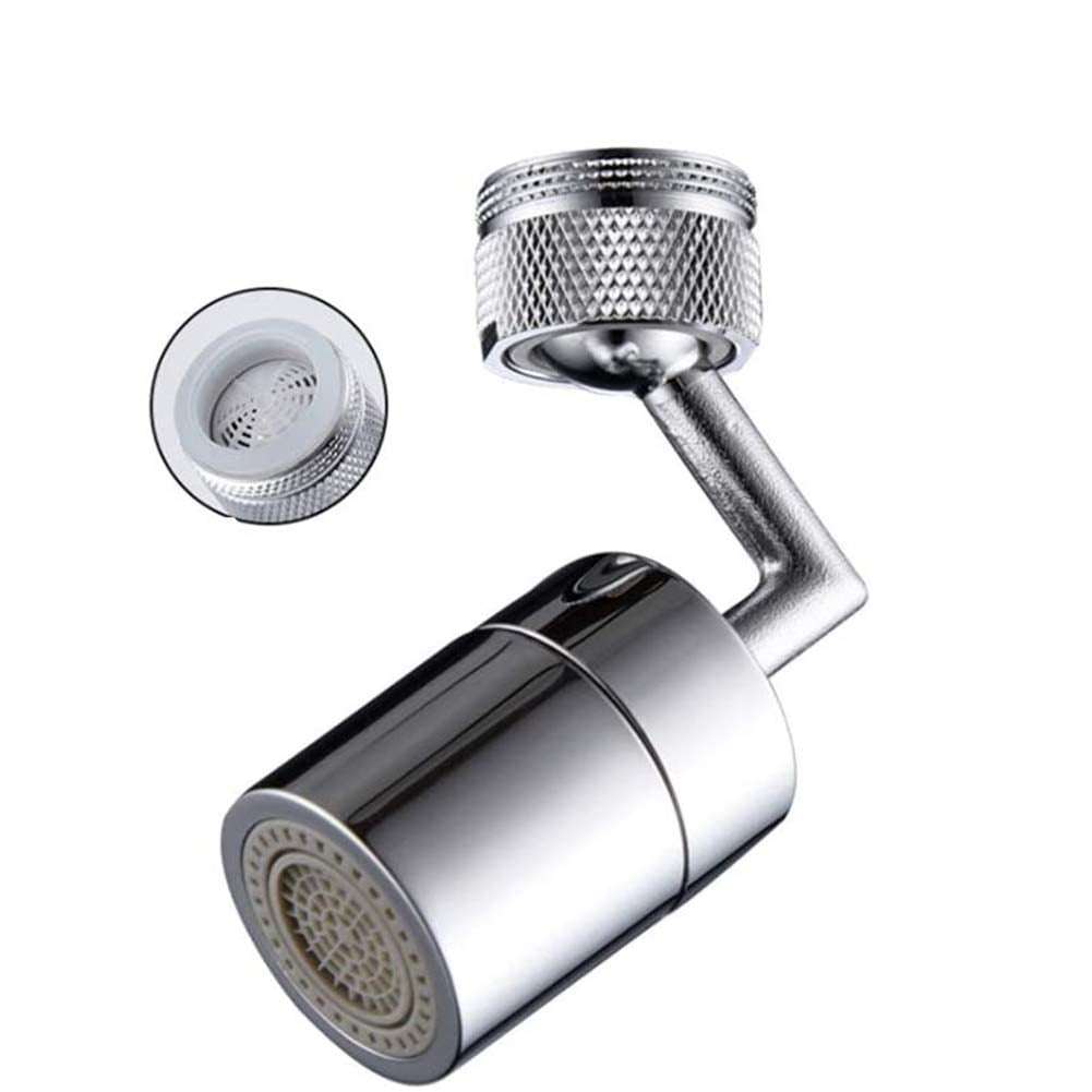 Big Angle Spray Scale Aerator Dual Function Solid Brass Faucet Aerator ...