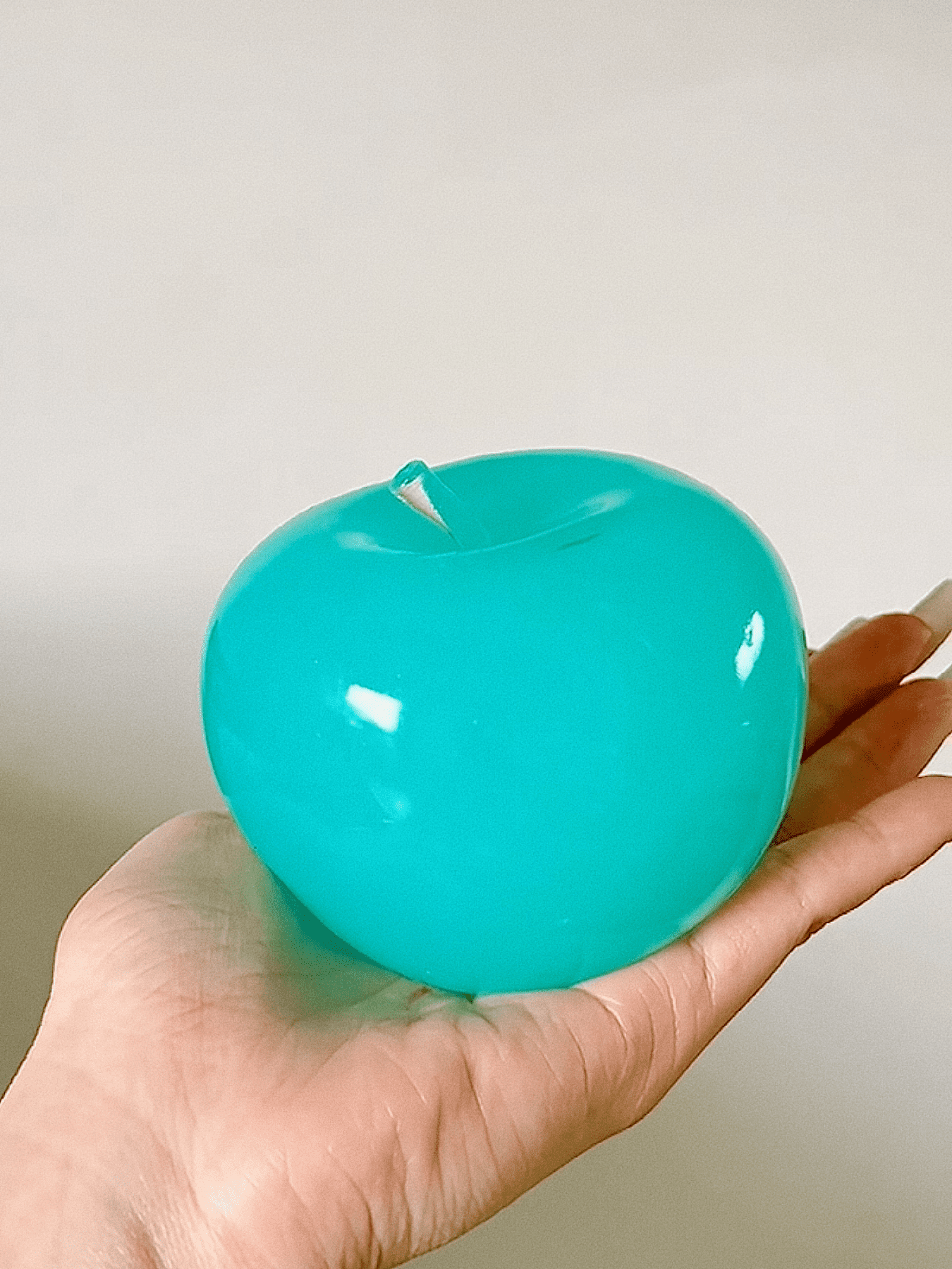 Big Apple Stress Ball Apple Fidget Toy Non-Bounce Squeeze Ball ASMR ...