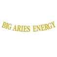Big Aries Energy Banner, Aries March/April Birthday Party Decor - 12 ...