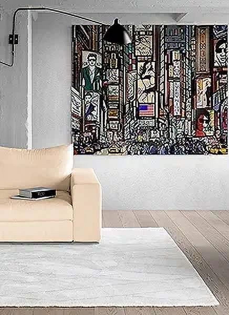 Big Art Small Price - Large Framed Wall Art - Street In New York City ...