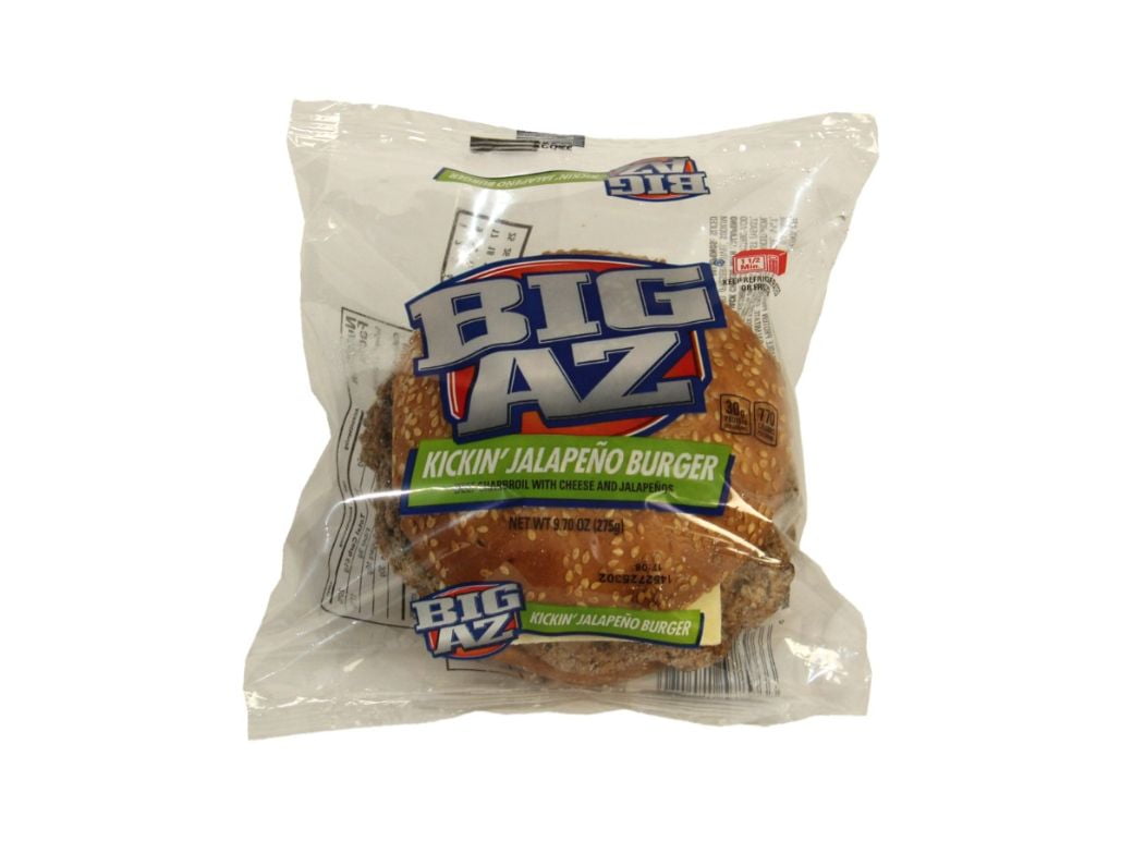 Big Az Kickin Jalapeno Cheeseburger 9.7oz (PACK OF 10) - Walmart.com