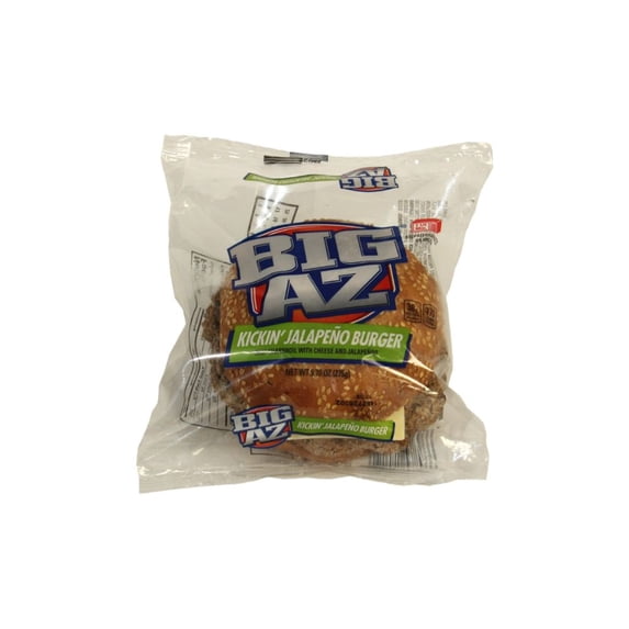 Big Az Kickin Jalapeno Cheeseburger 9.7oz (PACK OF 10) - Walmart.com
