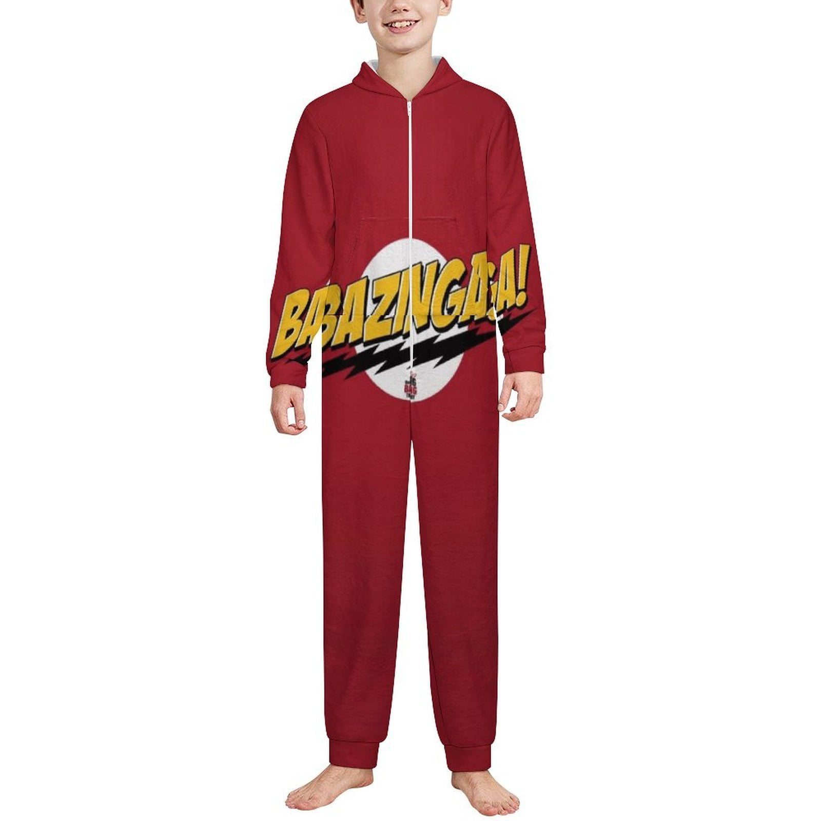 Big B-ang The-or Fleece Pajama One Piece Sleepwear Jumpsuits for Daily ...