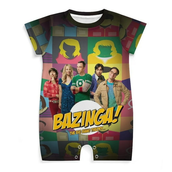 Big B-ang The-or Newborn Baby Romper Clothing Infant Short Sleeve ...