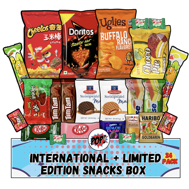 Big Back Snack Box | Rare & International Snack Box | Variety Pack Of ...