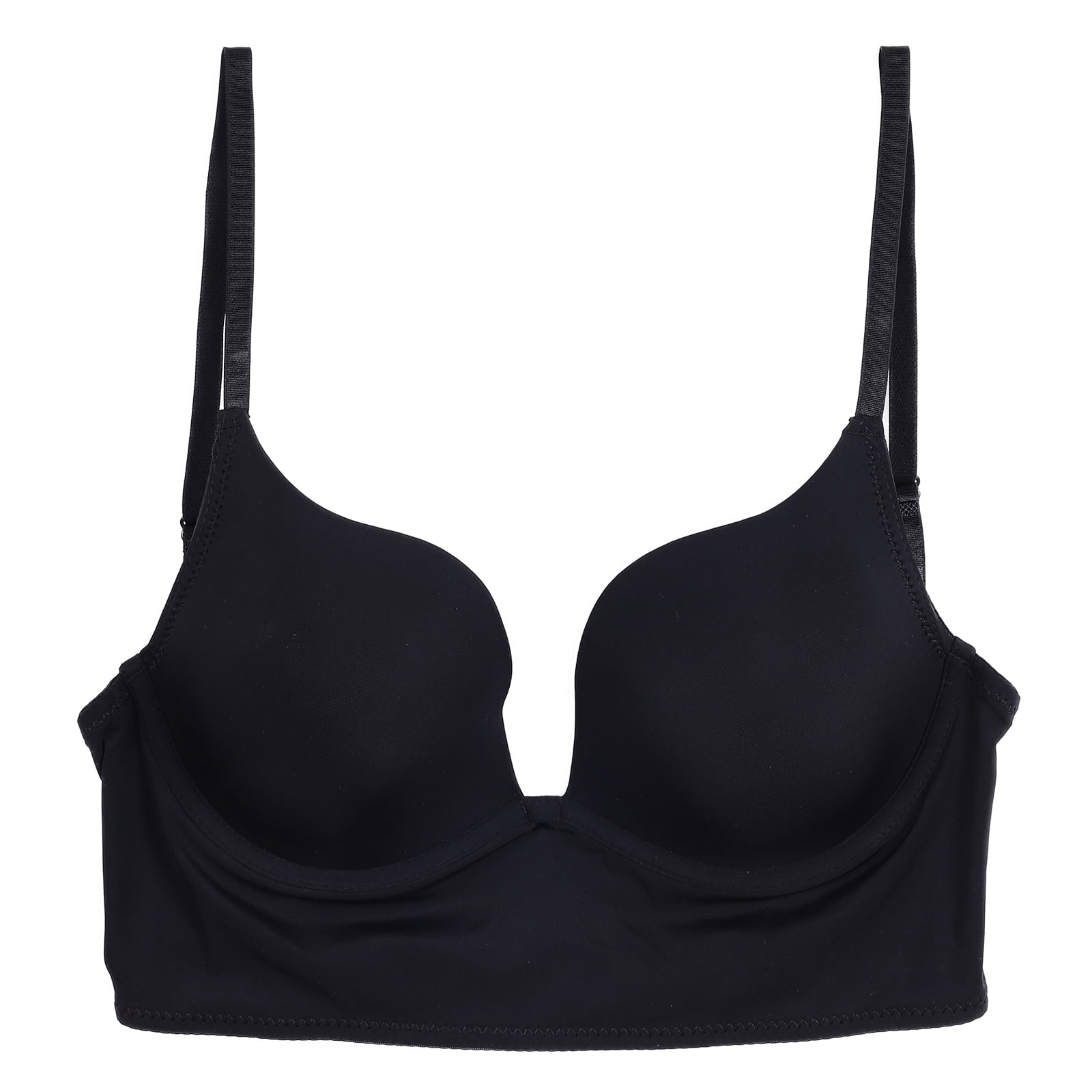 Big Backless Lingerie for Women non-visible Backless u-Shape Padded ...