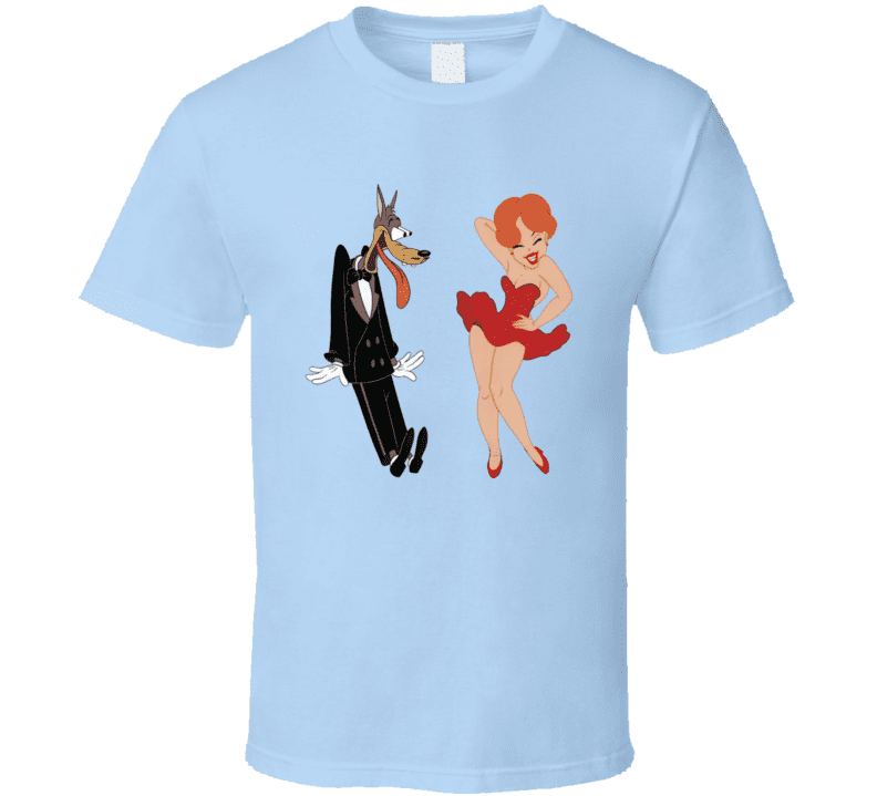 Big Bad Wolf And Red Hot Riding Hood Classic 40s Tex Avery Mgm Cartoons Funny T Shirt